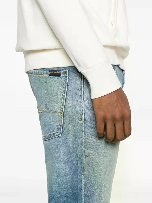 7 For All Mankind Logo Patch Jeans