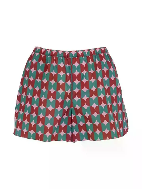 La DoubleJ Geometric-print Pajama Set