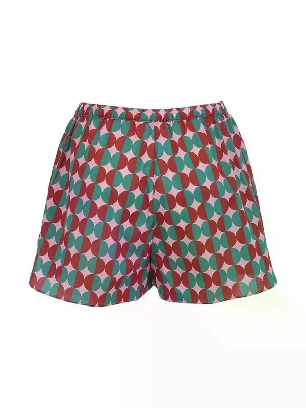 La DoubleJ Geometric-print Pajama Set