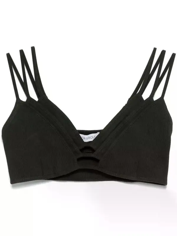 Viktor & Rolf Triple-layer Bralette - Black