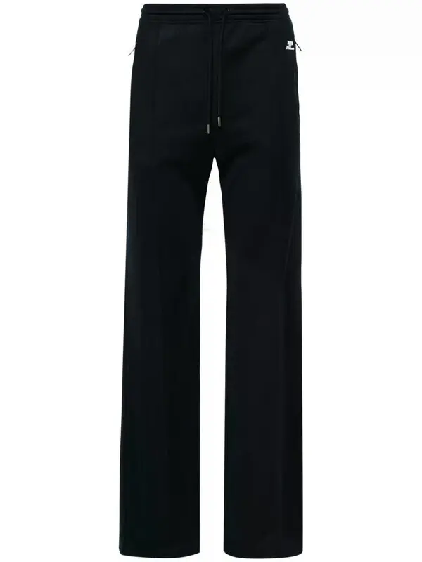 COURREGES Logo-patch Interlock Track Pants