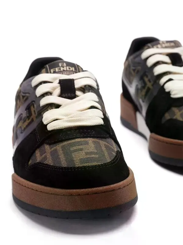 Fendi Match Sneakers With Monogram Pattern
