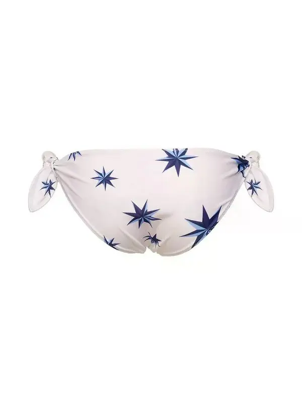 La DoubleJ Side-tie Star-print Briefs
