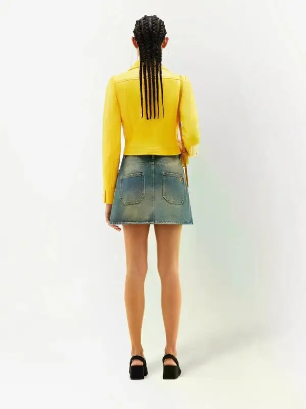 COURREGES Re-edition Vinyl Jacket - Yellow