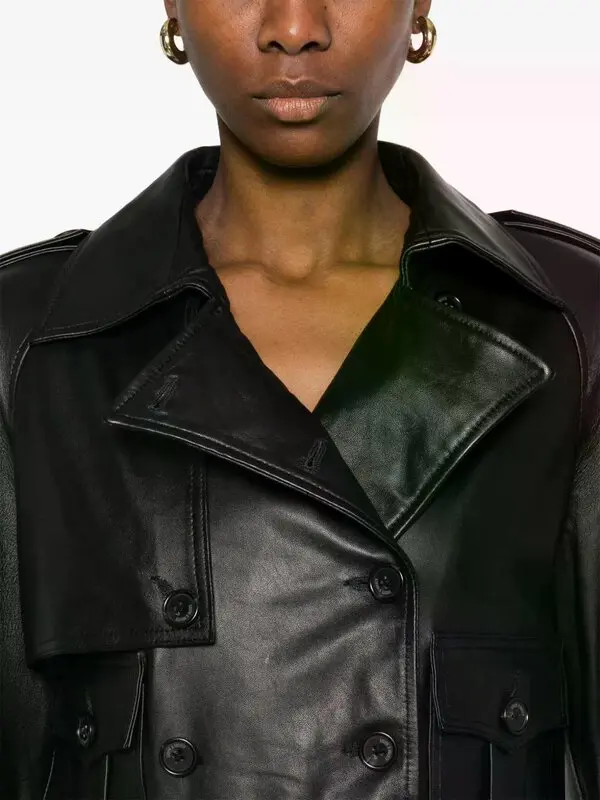 Giuseppe Di Morabito Leather Biker Jacket