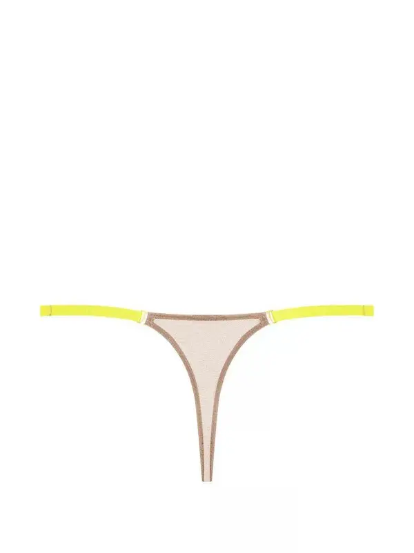 MAISON CLOSE Corps À Corps Mini Thong - Neutrals