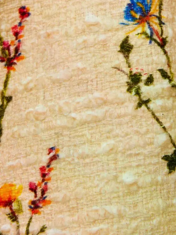 La DoubleJ Floral-embroidered Shorts