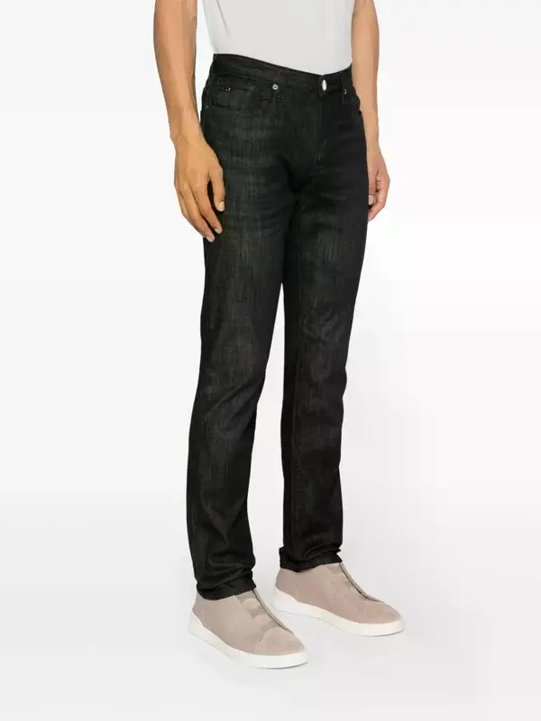 Emporio Armani Mid-rise Slim-fit Jeans