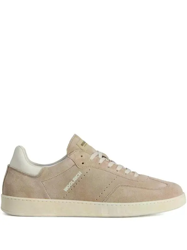 Woolrich Suede Lace-up Sneakers - Neutrals