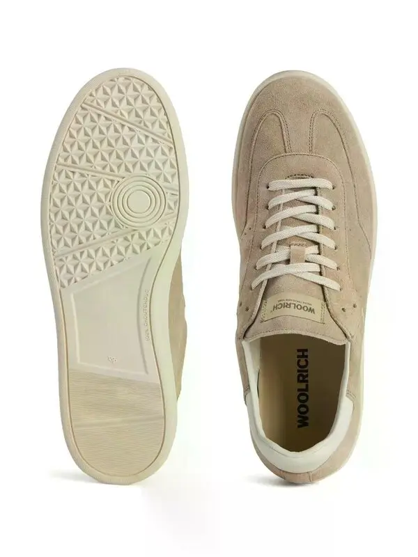 Woolrich Suede Lace-up Sneakers - Neutrals