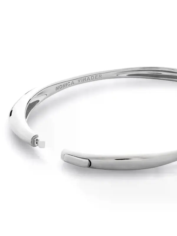 Monica Vinader Nura Asymmetric Thin Bangle