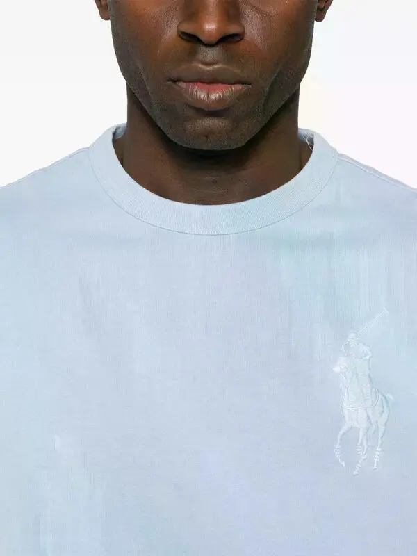 Polo Ralph Lauren Polo Pony-embroidered T-shirt - Blue