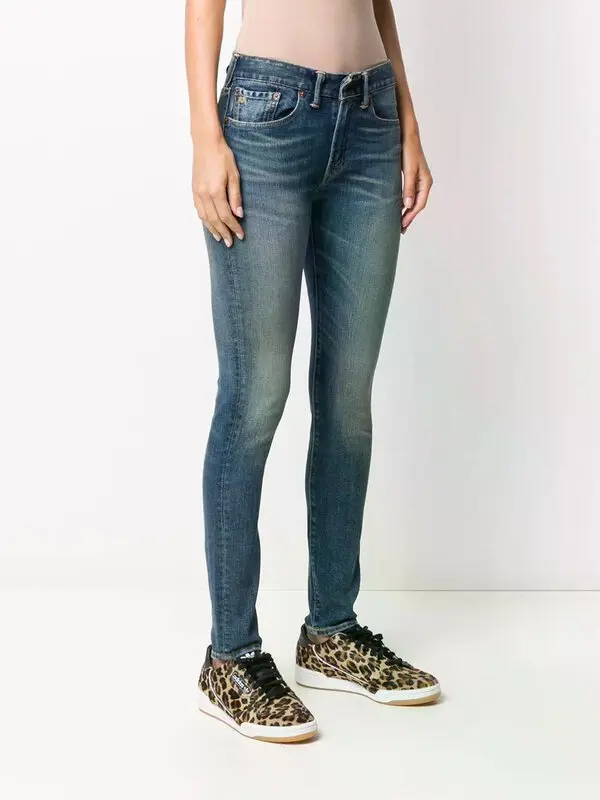 Ralph Lauren Stonewashed Skinny Jeans