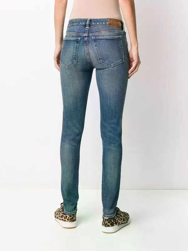 Ralph Lauren Stonewashed Skinny Jeans
