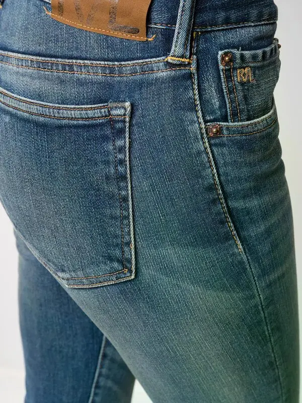 Ralph Lauren Stonewashed Skinny Jeans
