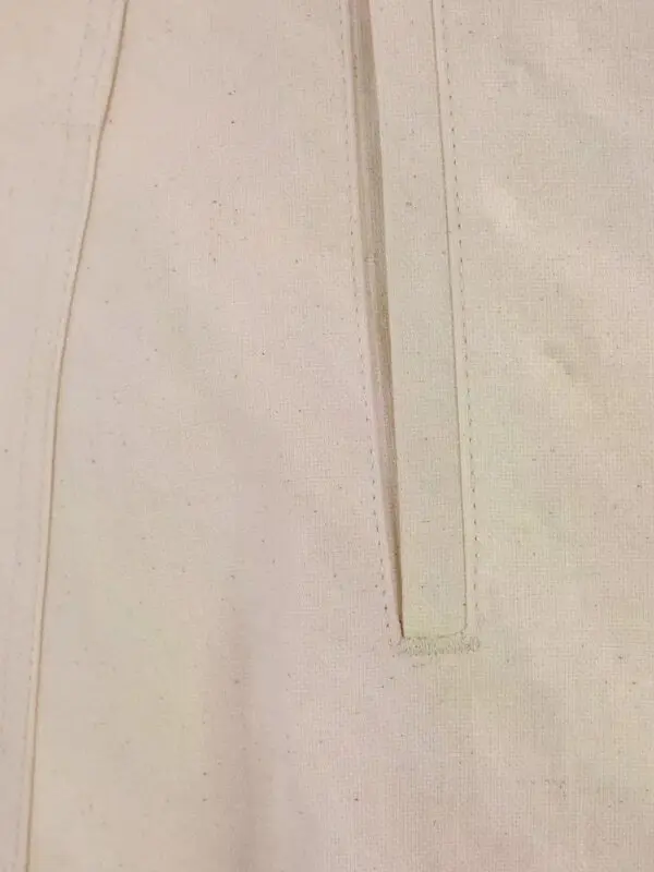 Plan C Belted Canvas Trousers - Neutrals