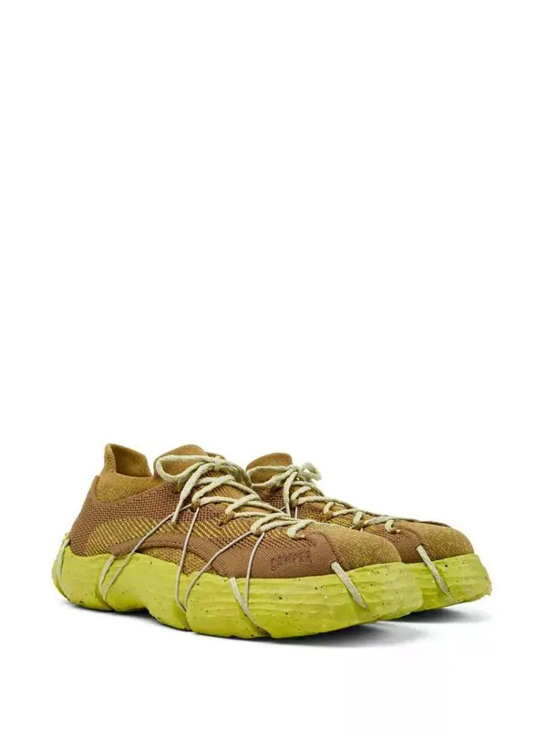 Camper Roku Chunky Sole Lace-up Sneakers - Brown