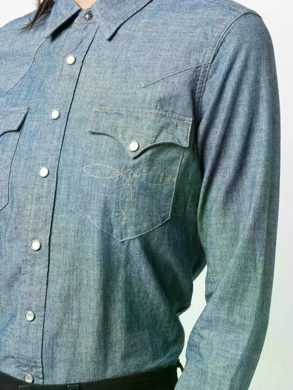 Ralph Lauren Buffalo Denim Western Shirt
