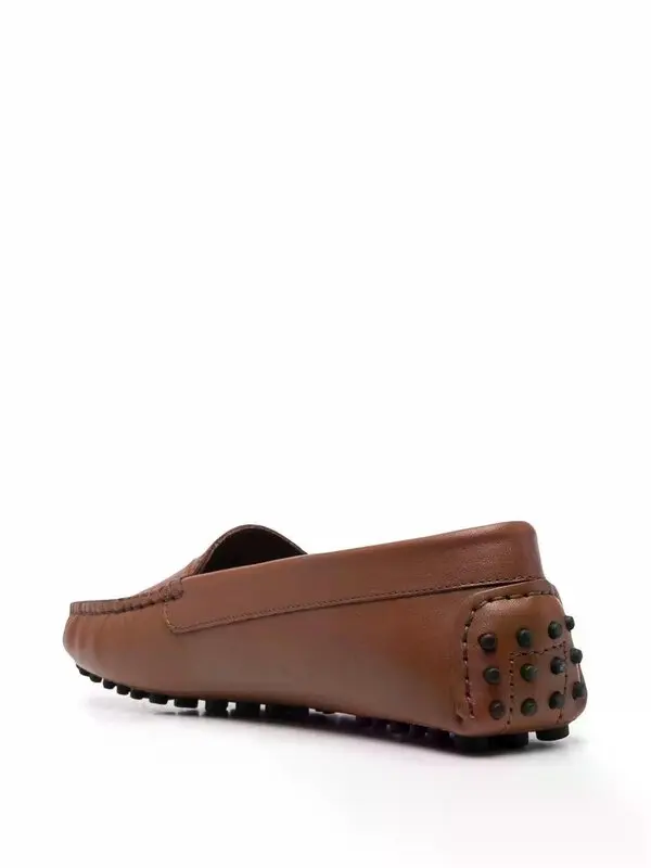 SCAROSSO Ashley Leather Loafers