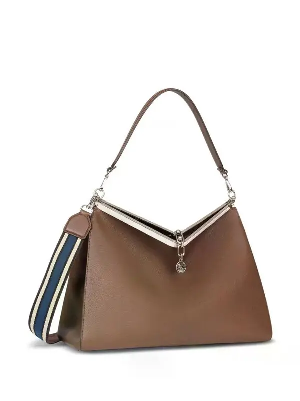 Etro Large Vela Shoulder Bag - Brown