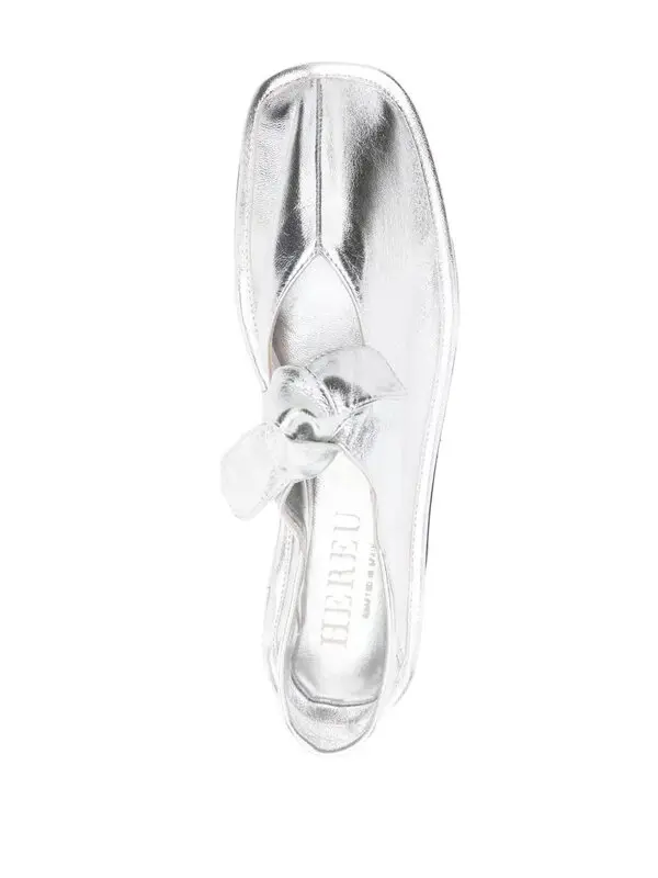 Hereu Ballerina Shoes - Silver