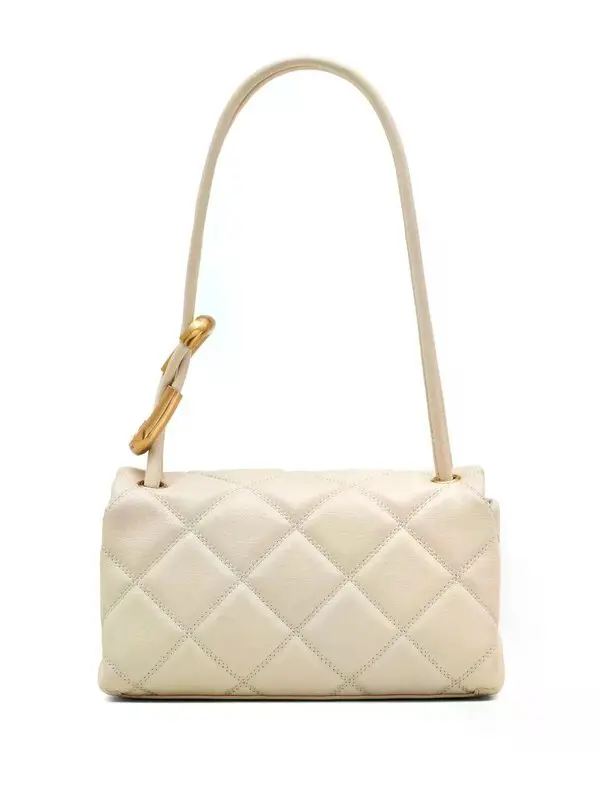 Marc Jacobs Mini The Quilted Dual Shoulder Bag - Neutrals