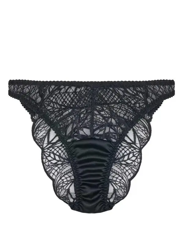 FLEUR OF ENGLAND Roxy Briefs - Black