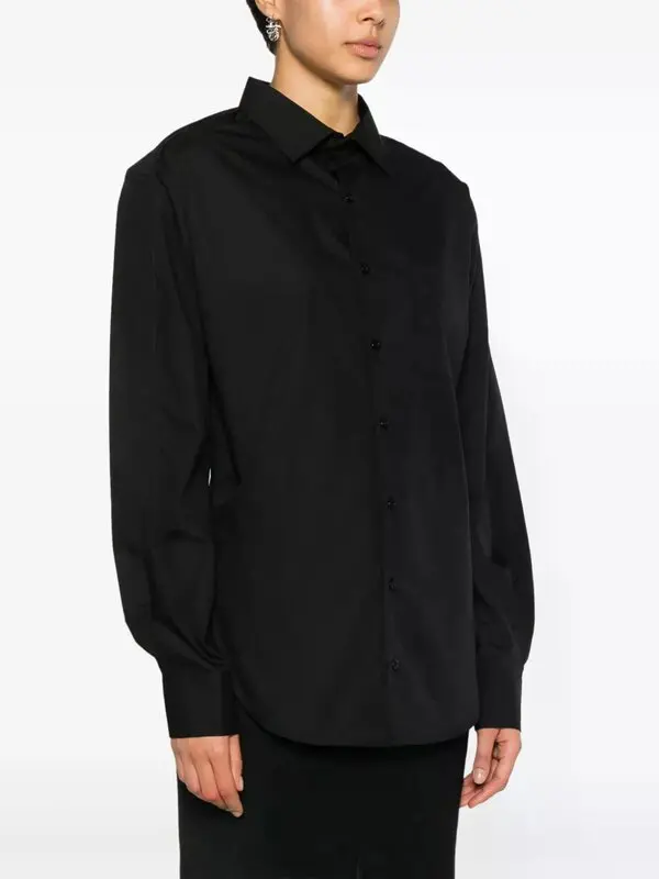 BETTTER Asymmetric Poplin Shirt