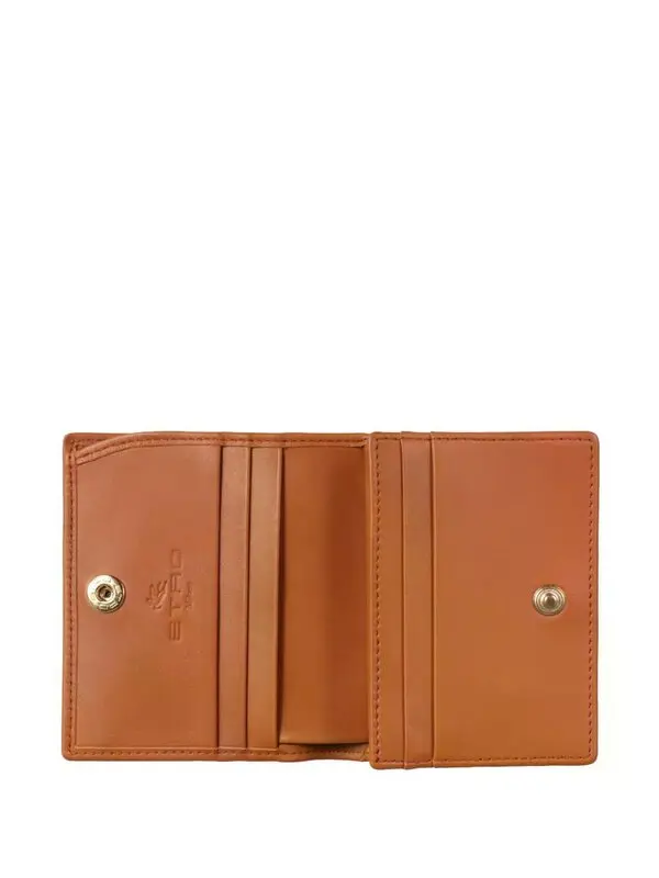 Etro Pegaso-motif Leather Wallet