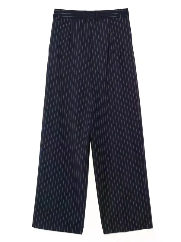 SEMICOUTURE Cindy Pinstripe Trousers