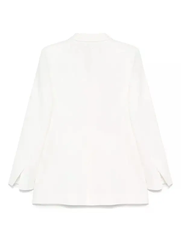 Lorena Antoniazzi Herrington Pattern Double-breasted Blazer