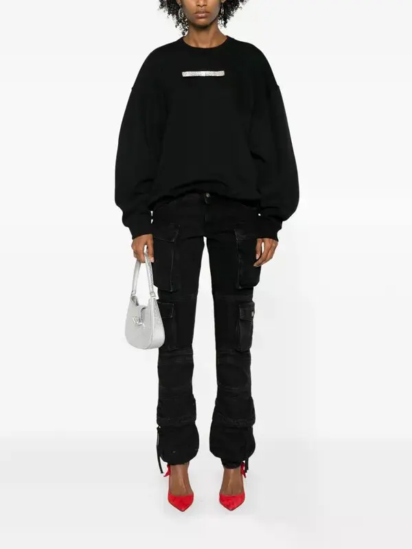 LOULOU Bow Embellished Sweatshirt