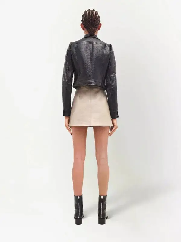 COURREGES Re-edition Vinyl Jacket - Black