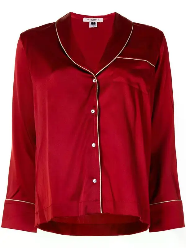 GILDA & PEARL Backstage Pajama Set - Red