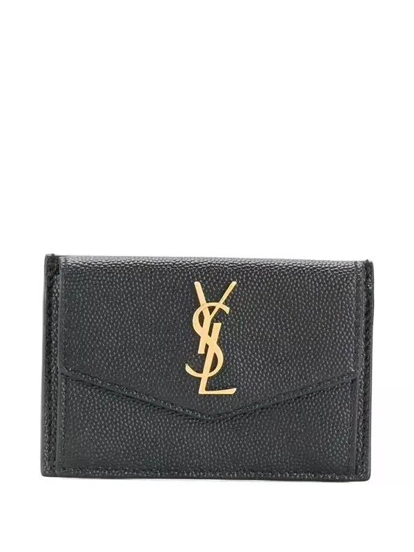 Saint Laurent Uptown Card Case - Black
