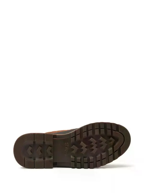 SCAROSSO Lace-up Suede Boots