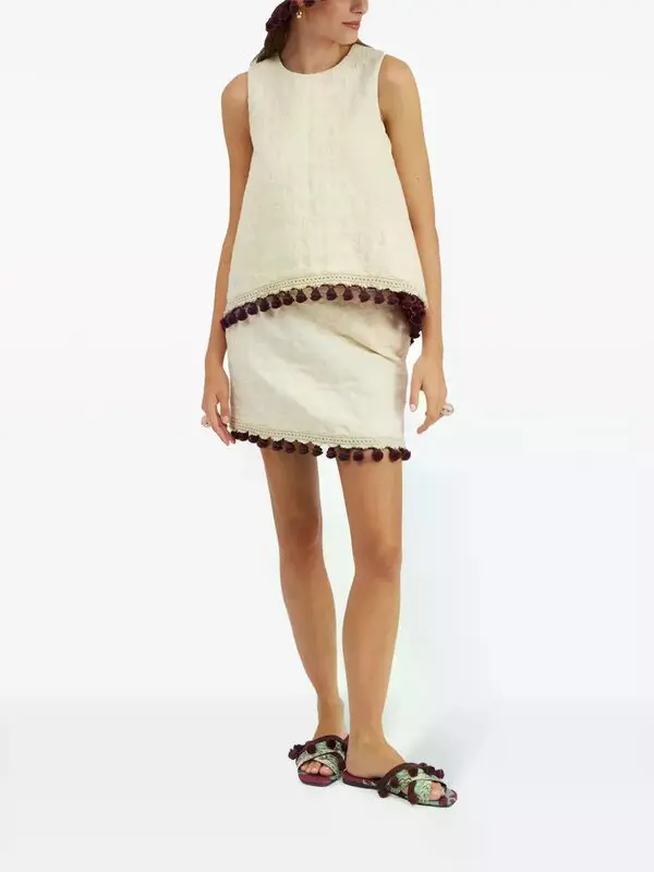 La DoubleJ Baia Jacquard Mini Skirt