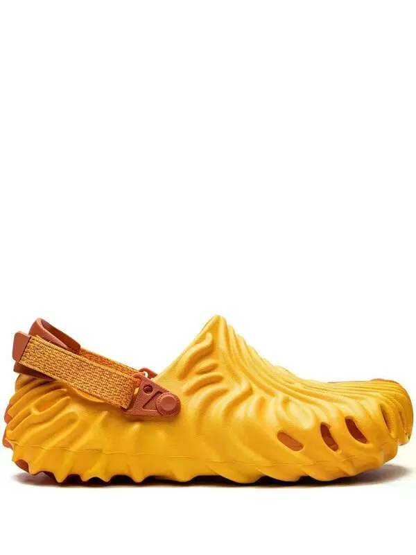 CROCS Pollex Cobbler Clogs - Yellow