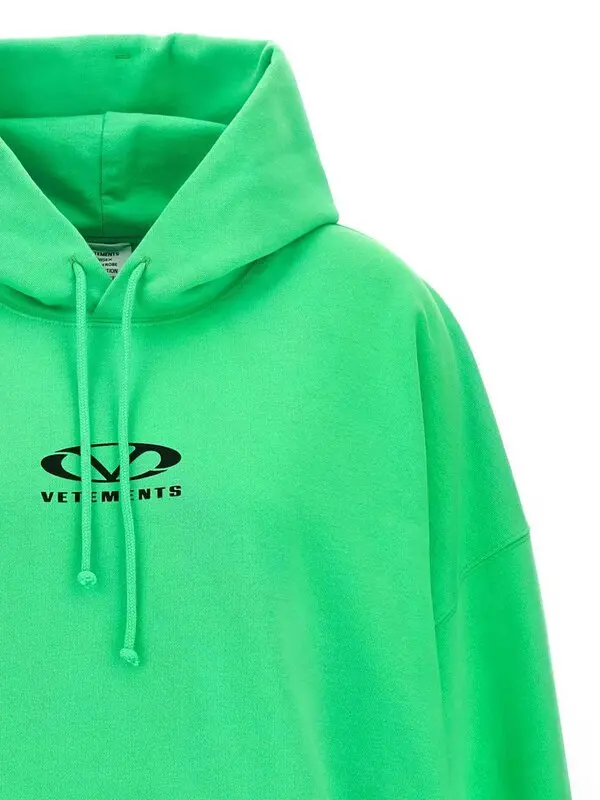 Vetements Logo-print Hoodie