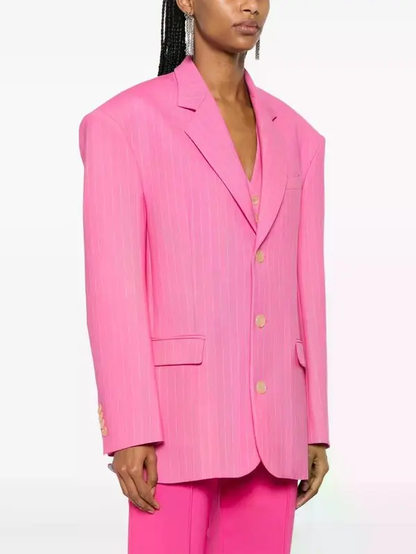 Giuseppe Di Morabito Pinstripe Single-breasted Blazer