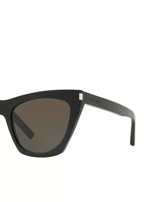 Saint Laurent Sl 214 Kate Cat-eye Sunglasses - Black