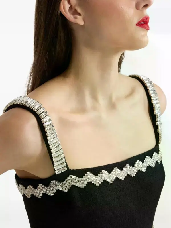 PATOU Crystal-embellished Dress