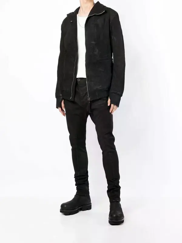 Boris Bidjan Saberi High-waisted Tapered Trousers