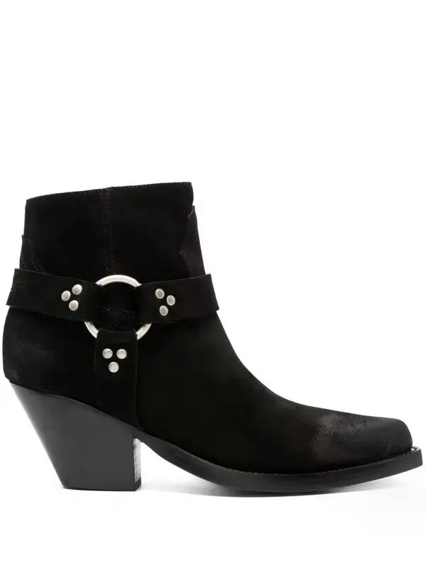 SONORA Calf Suede Cowboy Boots