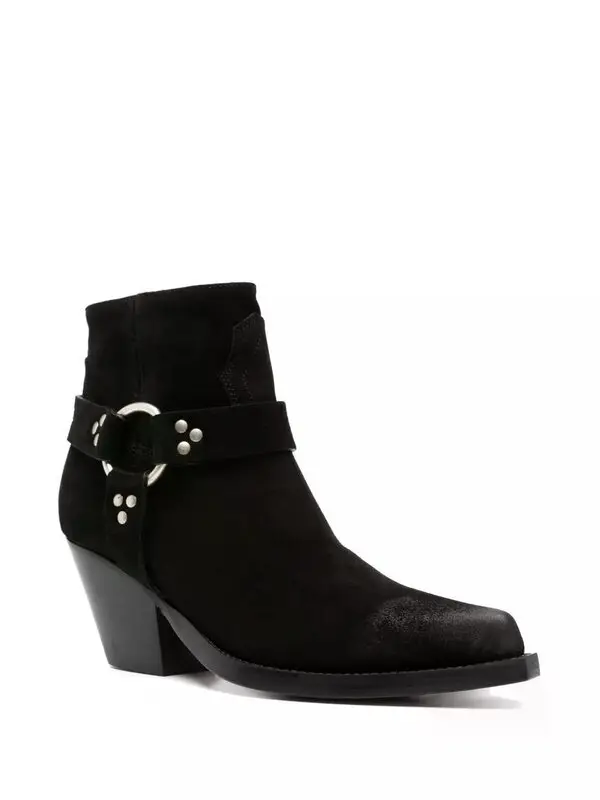 SONORA Calf Suede Cowboy Boots