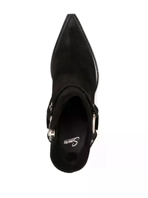 SONORA Calf Suede Cowboy Boots