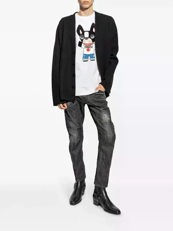 Dsquared2 Graphic-print Cotton T-shirt