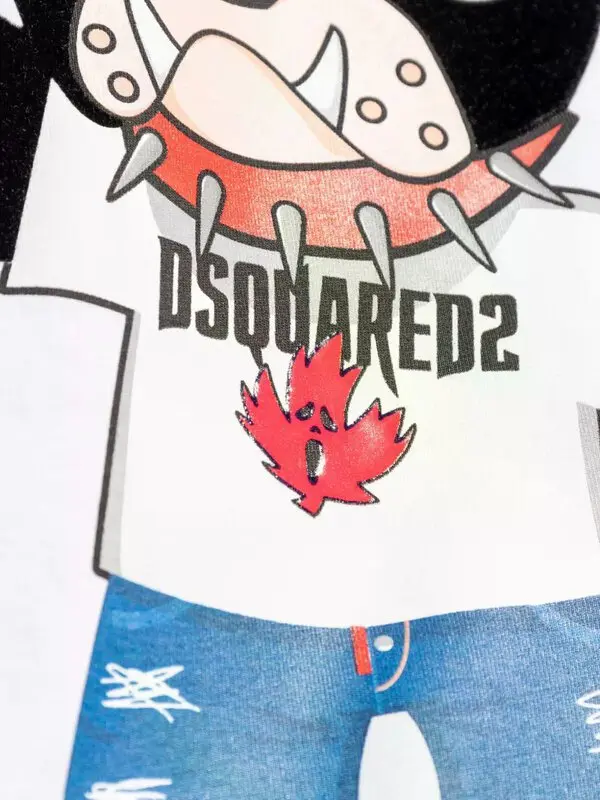 Dsquared2 Graphic-print Cotton T-shirt