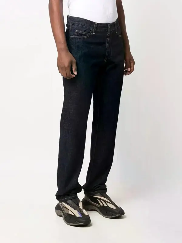 Carhartt Work In Progress Logo-patch Denim Jeans
