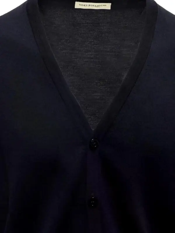 GOES BOTANICAL Virgin Wool V-neck Jumper